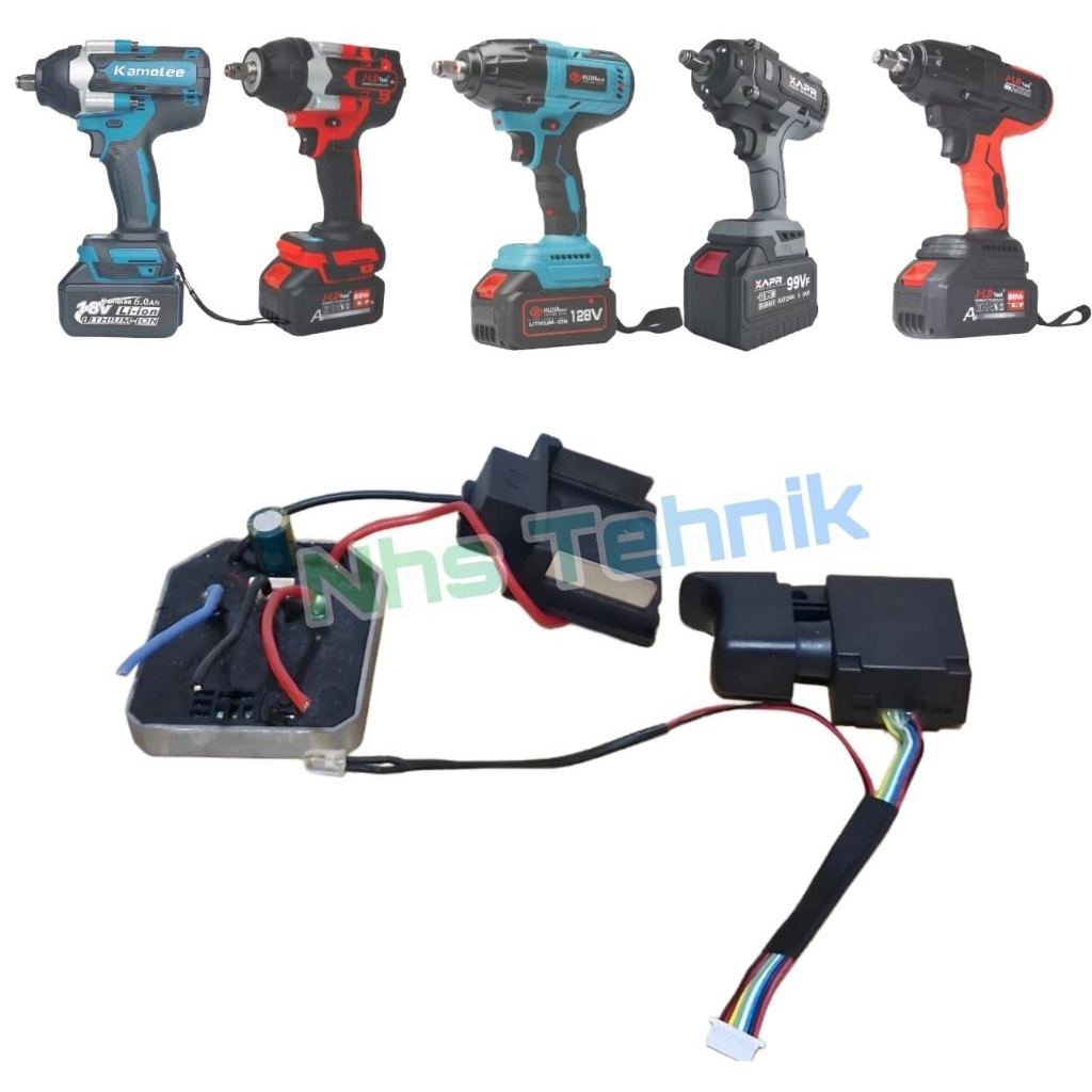 Jual MODUL IMPACT WRENCH JUMBO 550-1800NM MODUL BOR IMPACT TORSI BESAR ...