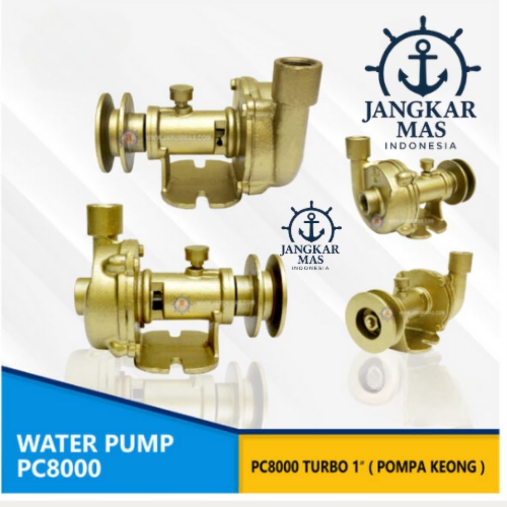 Jual WATER PUMP / POMPA KEONG PC8000 TURBO 1″ ( POMPA KEONG ) | Shopee ...