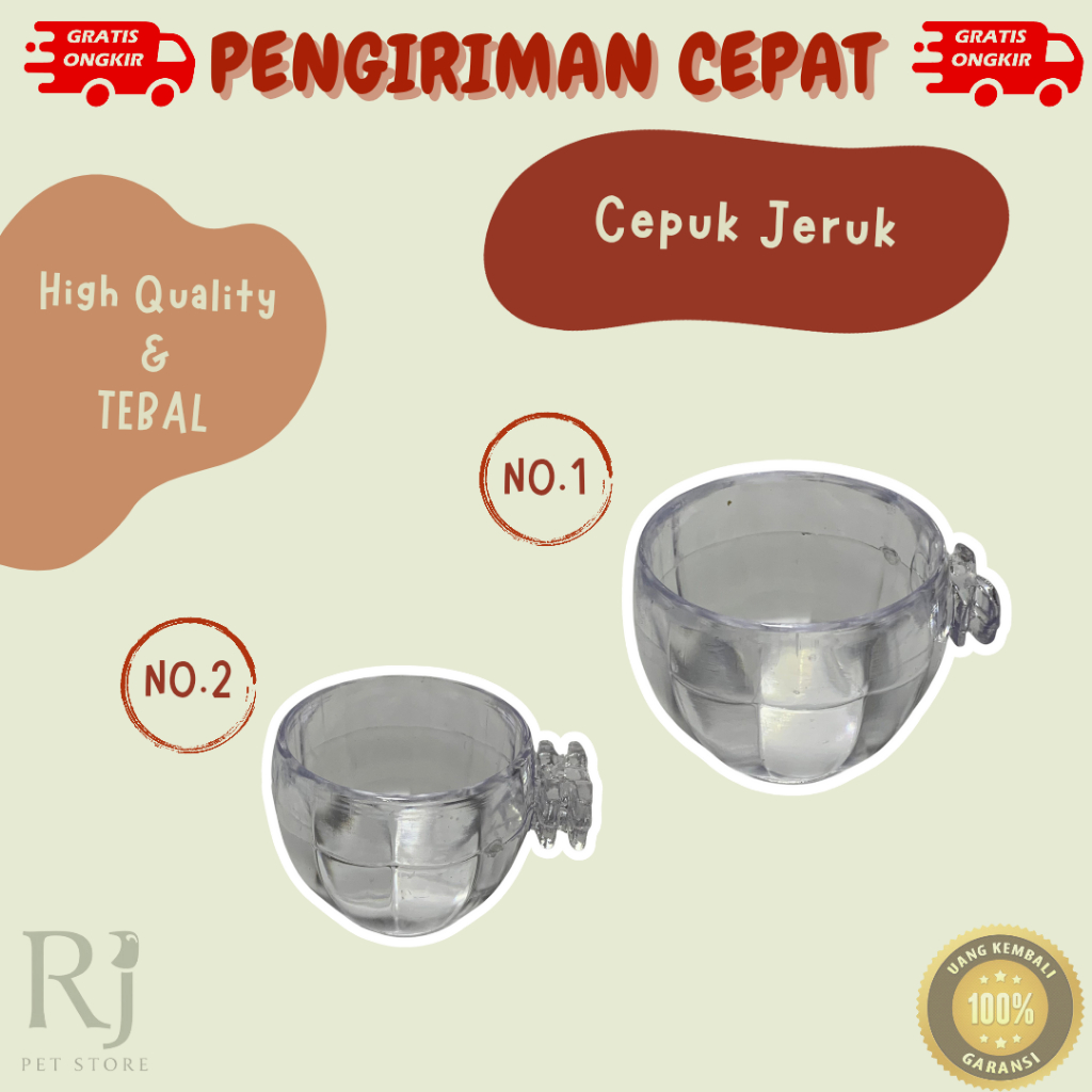 Jual CEPUK JERUK BULAT BESAR ELITE SONG NOMOR 1,2,3,4,5 CANGKIR CEPUK ...