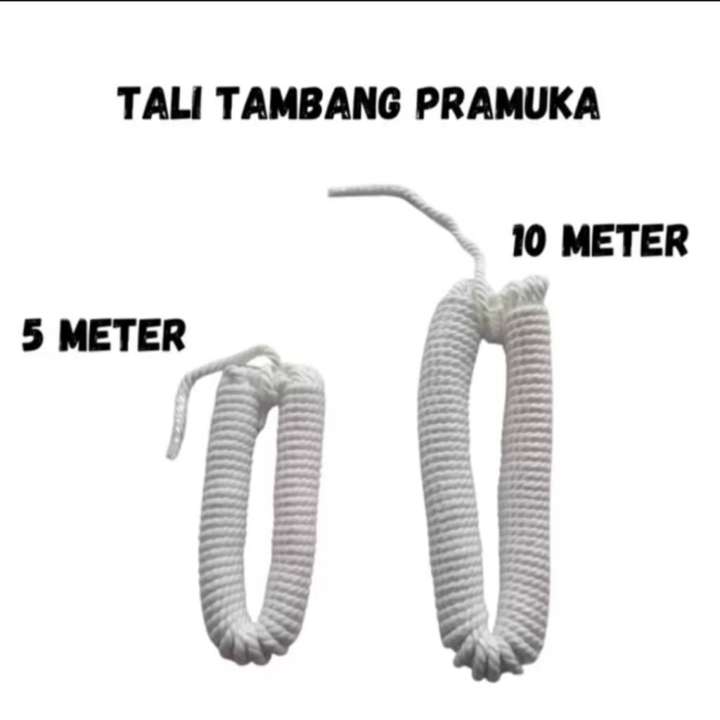 Jual Tali Tambang Pramuka 5 Meter dan 10 Meter | Shopee Indonesia