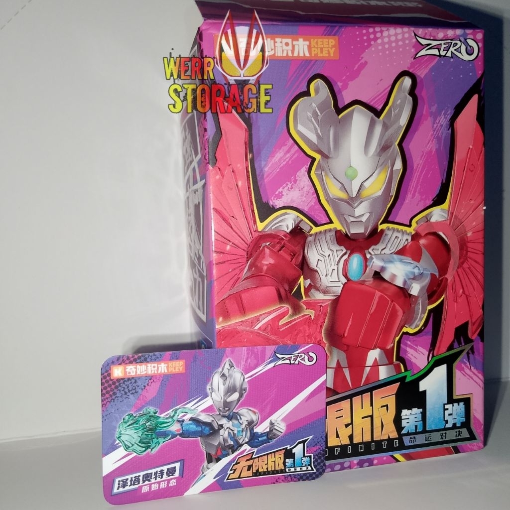 Jual Action Figure Ultraman Keepley Infinite Version Vol 1 Ultraman Z ...