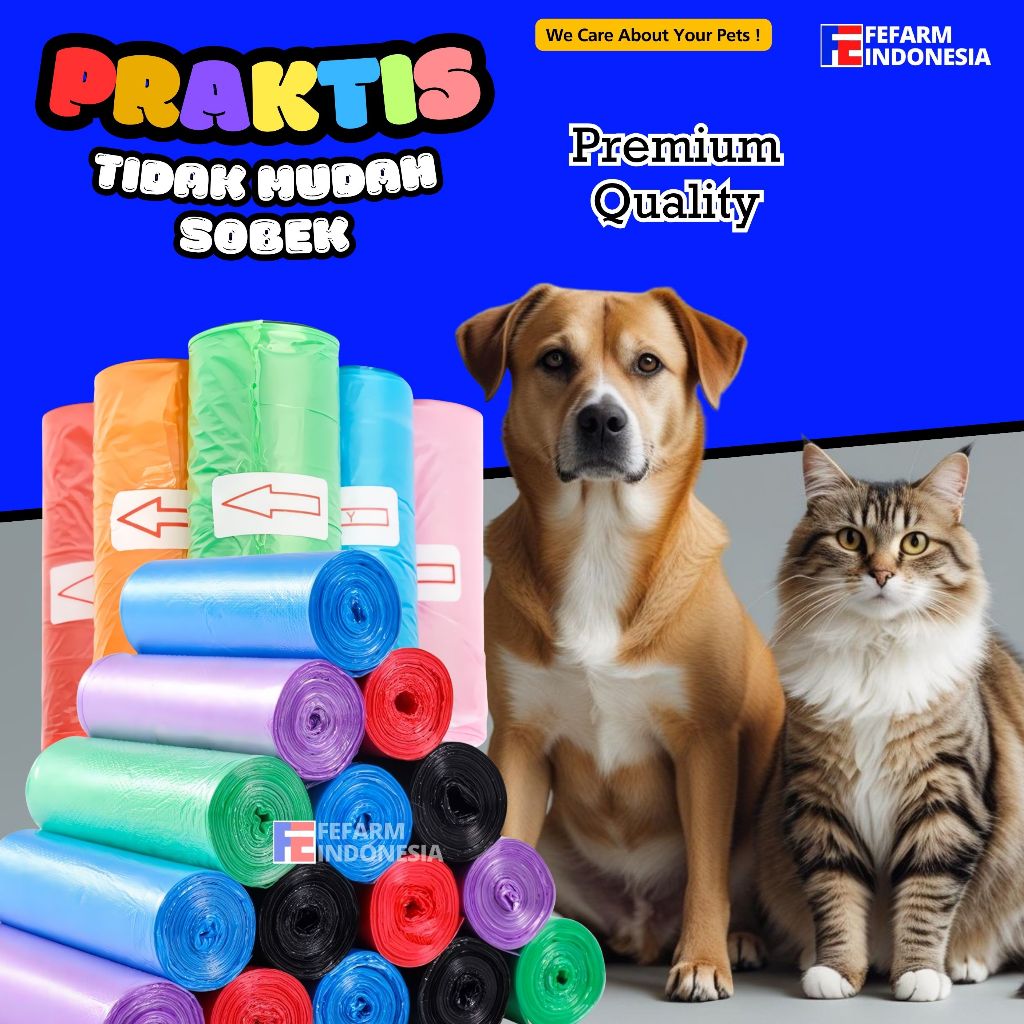 Jual Kantong Plastik Poop Bag Kantong Sampah Popok Kotoran Pup Hewan ...