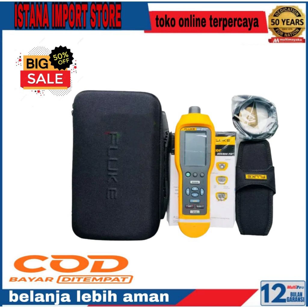 Jual Fluke 805 Vibration meter vibrasi tester alat ukur getaran ...