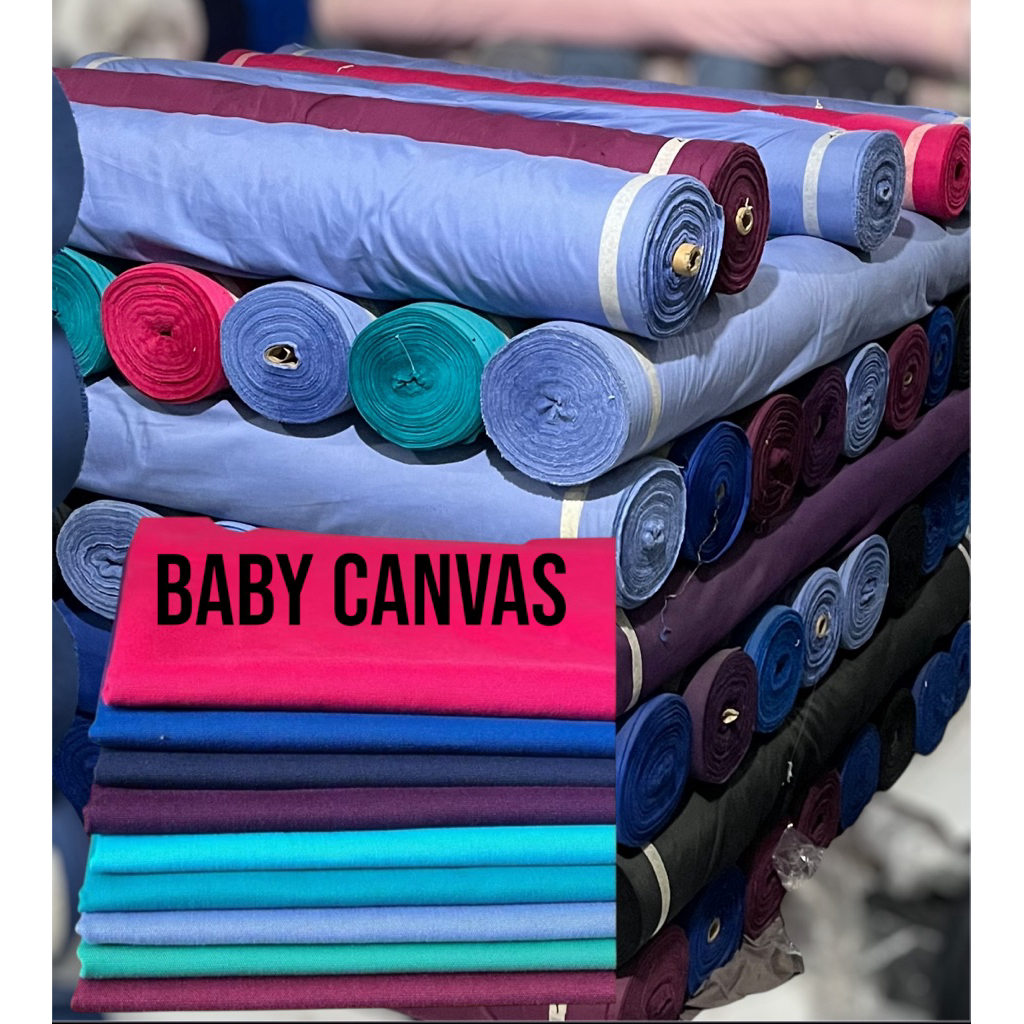 Jual Bahan Baby Canvas | Kain Baby Kanvas Polos | Full Cotton Katun - 0 ...