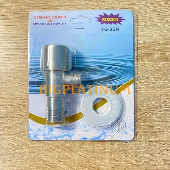 Jual SOLIGEN YG 3 SS Stop kran shower soligen stainless / Kran Cabang 1 ...