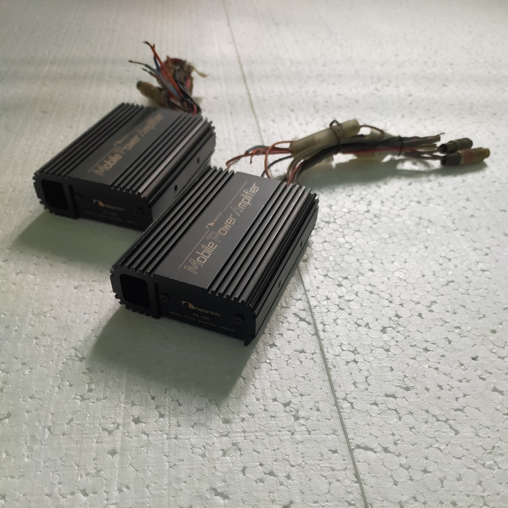 Jual Power Amplifier Mobil Nakamichi PA-100 Legendary Car Power ...