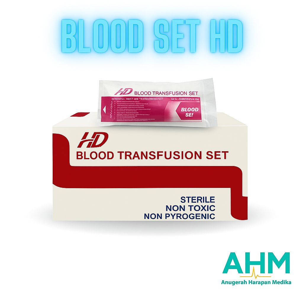 Jual Blood Transfusion Set HD - Selang infus Darah Steril Isi 50pcs ...
