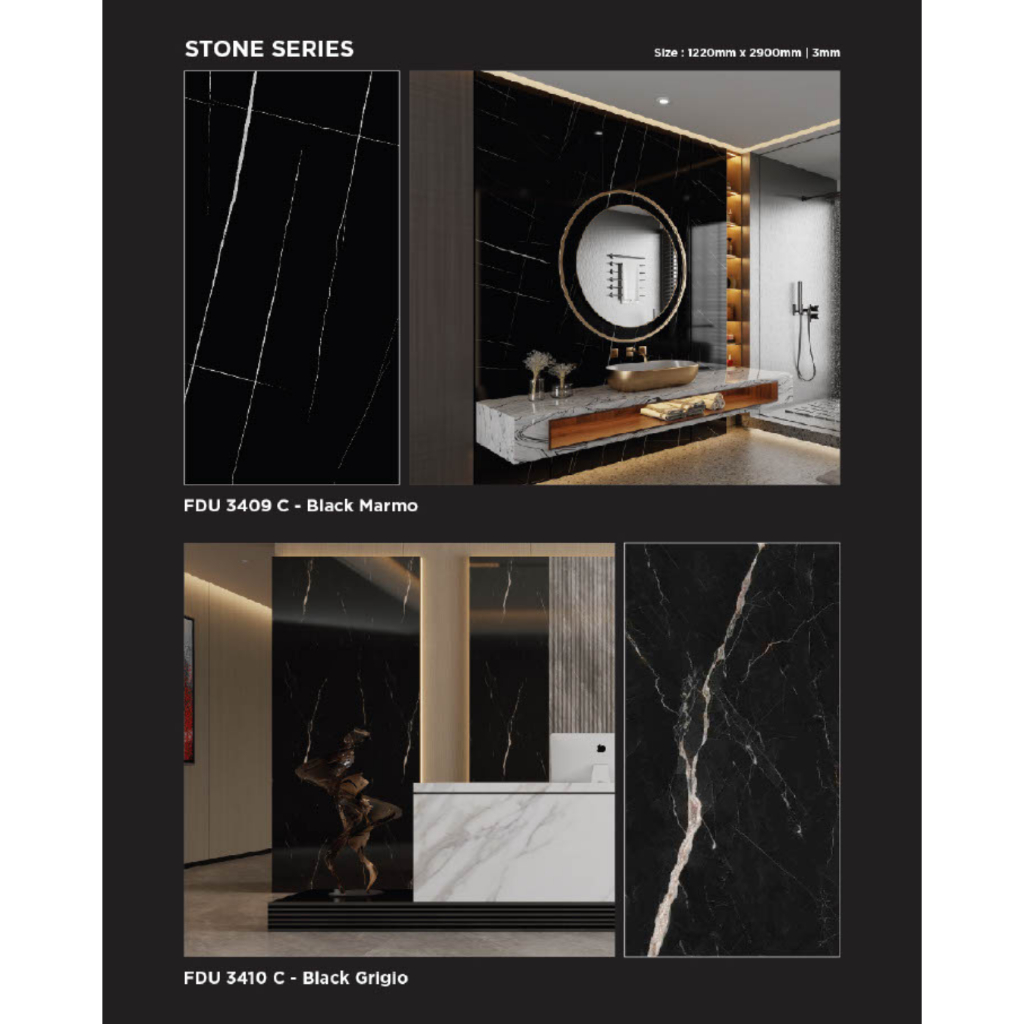 Jual TACO Fideco 2D Wall Panel Stone Series | UV Marble Sheet - PVC ...