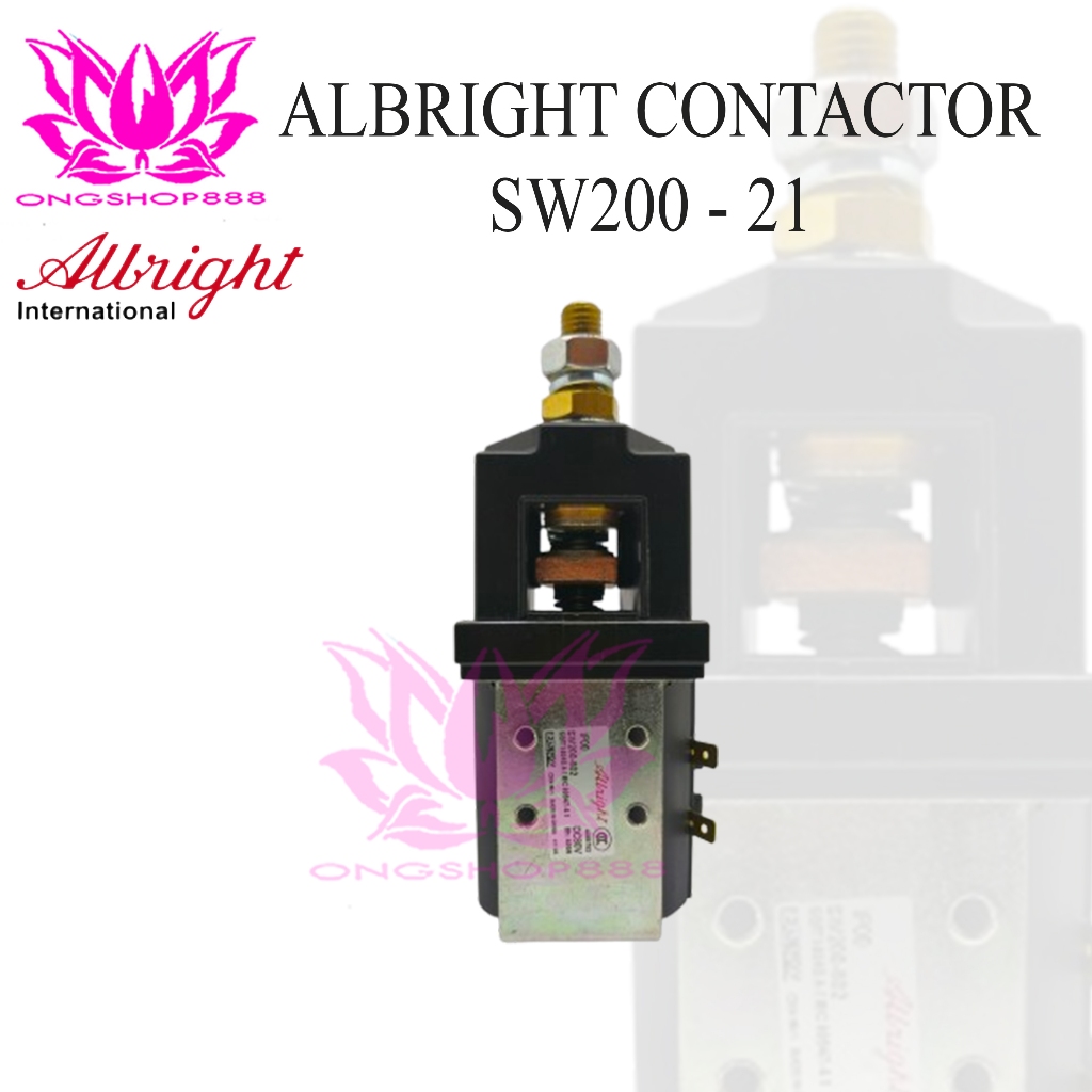 Jual Albright Contactor Type SW200-21 DC 72V 80V Kontaktor Forklift ...