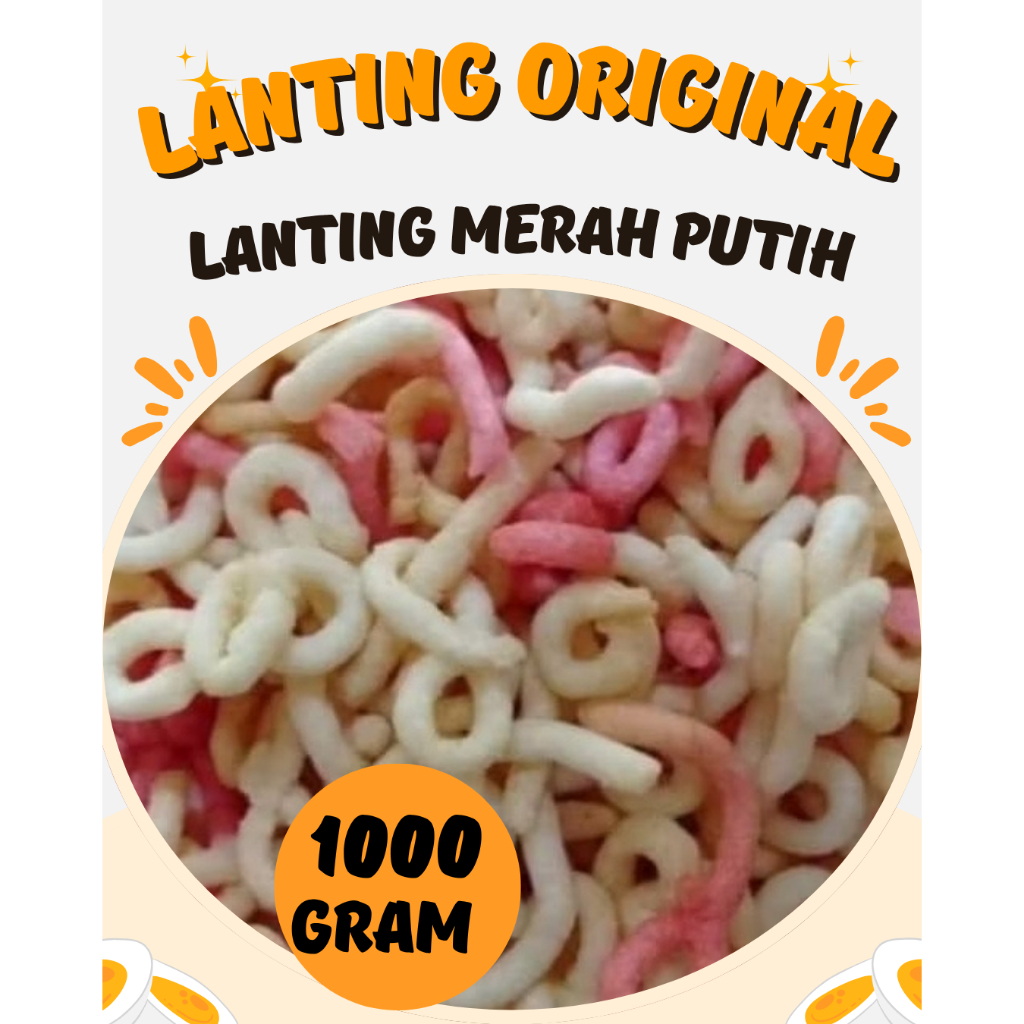 Jual Lanting Merah Putih Lanting Singkong Original Klanting Lanting ...