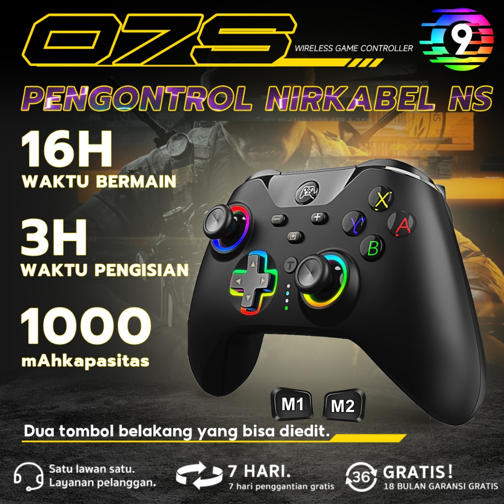 Jual Wireless Gamepad KF-07S Wireless Multi Platform Pad Joystick 2 ...