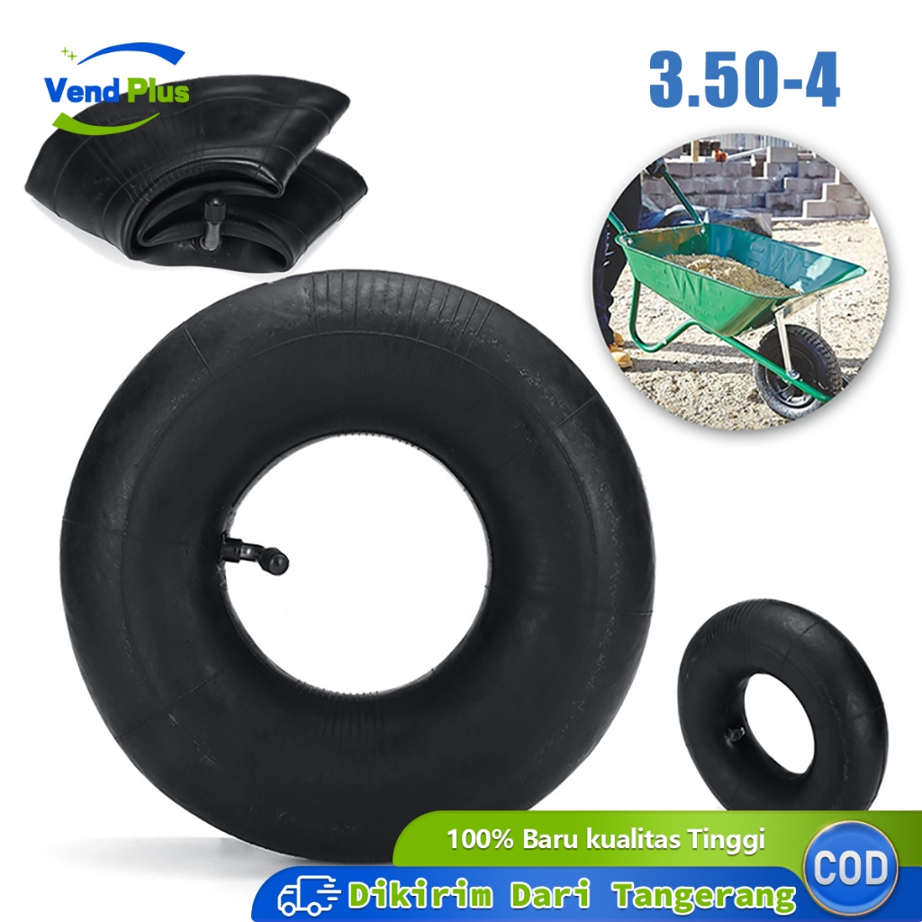 Jual Ban Dalam Ring 4 Inch Kereta Sorong 4.10/3.50-4 Ban Dalam Gerobak ...