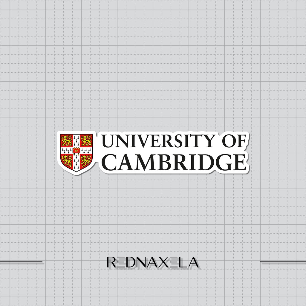 Jual Stiker Vinyl Cambridge University #2 Stiker Koper Outdoor ...