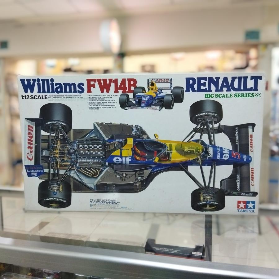 Jual Tamiya Williams FW14B Renault Big Scale Series - Model Kit Mobil ...