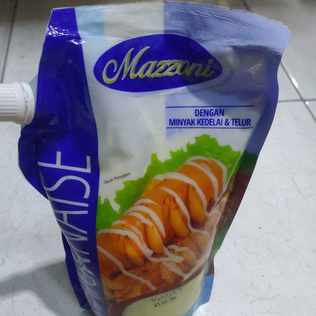 Jual mayones-Mazzoni-1kg untuk sosis bakar untuk kemasan terbaru ada ...