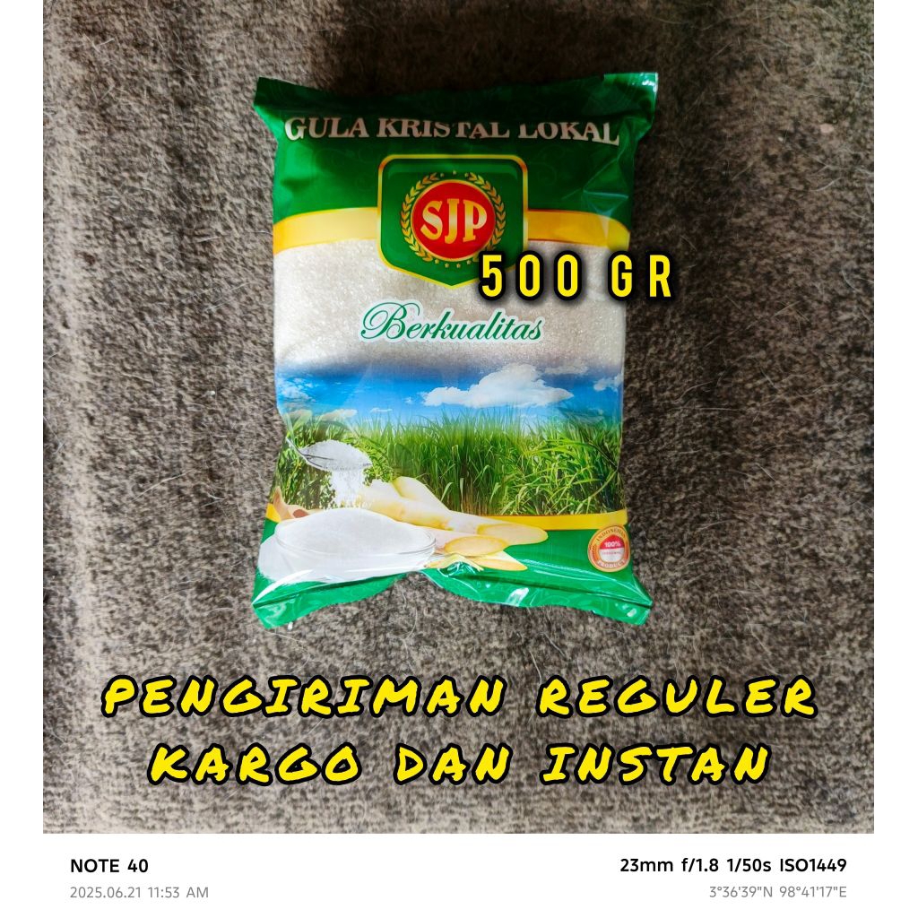 Jual SJP ~ GULA PASIR TEBU 500gr | Shopee Indonesia