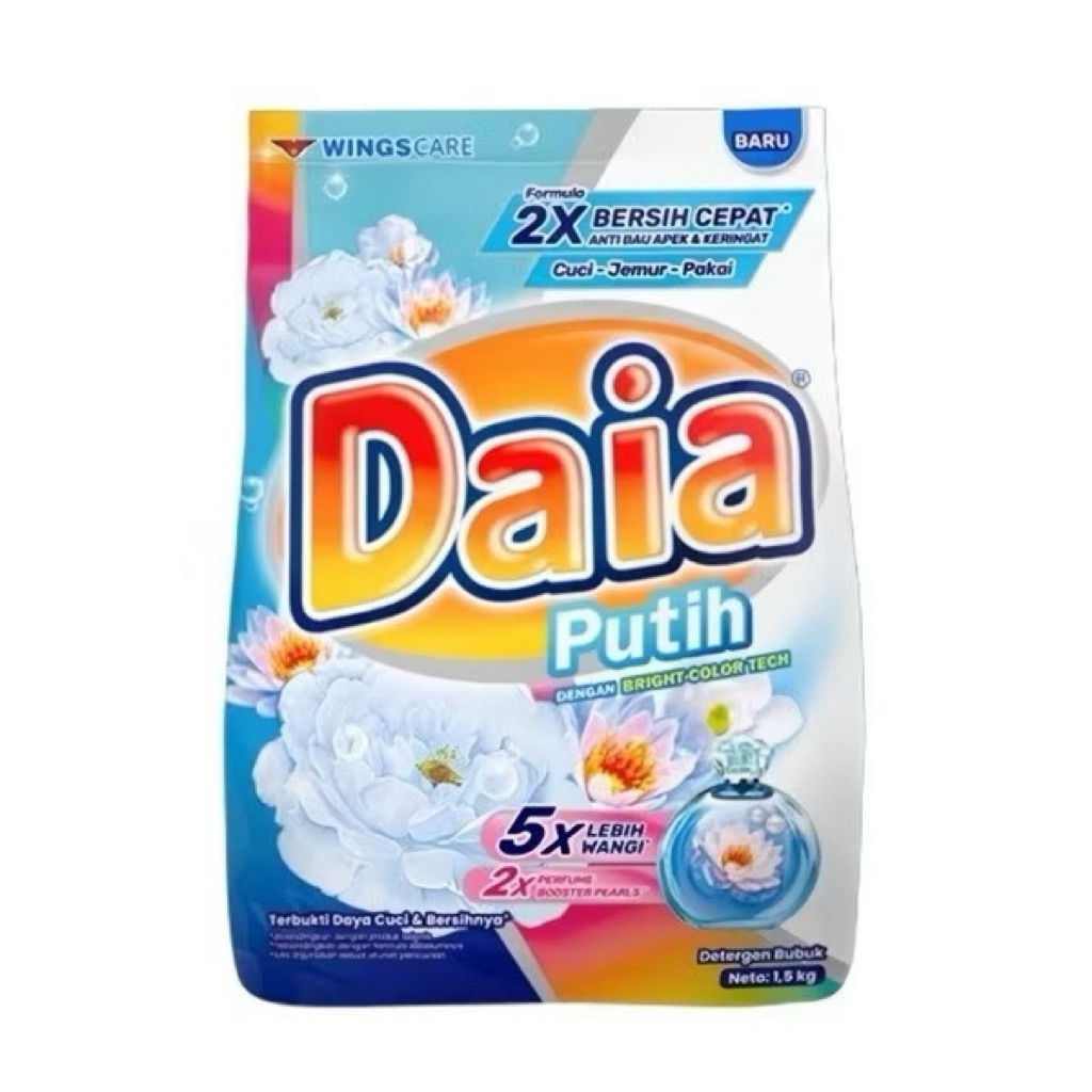 Jual Daia detergent bubuk daia 1,5 kg | Shopee Indonesia