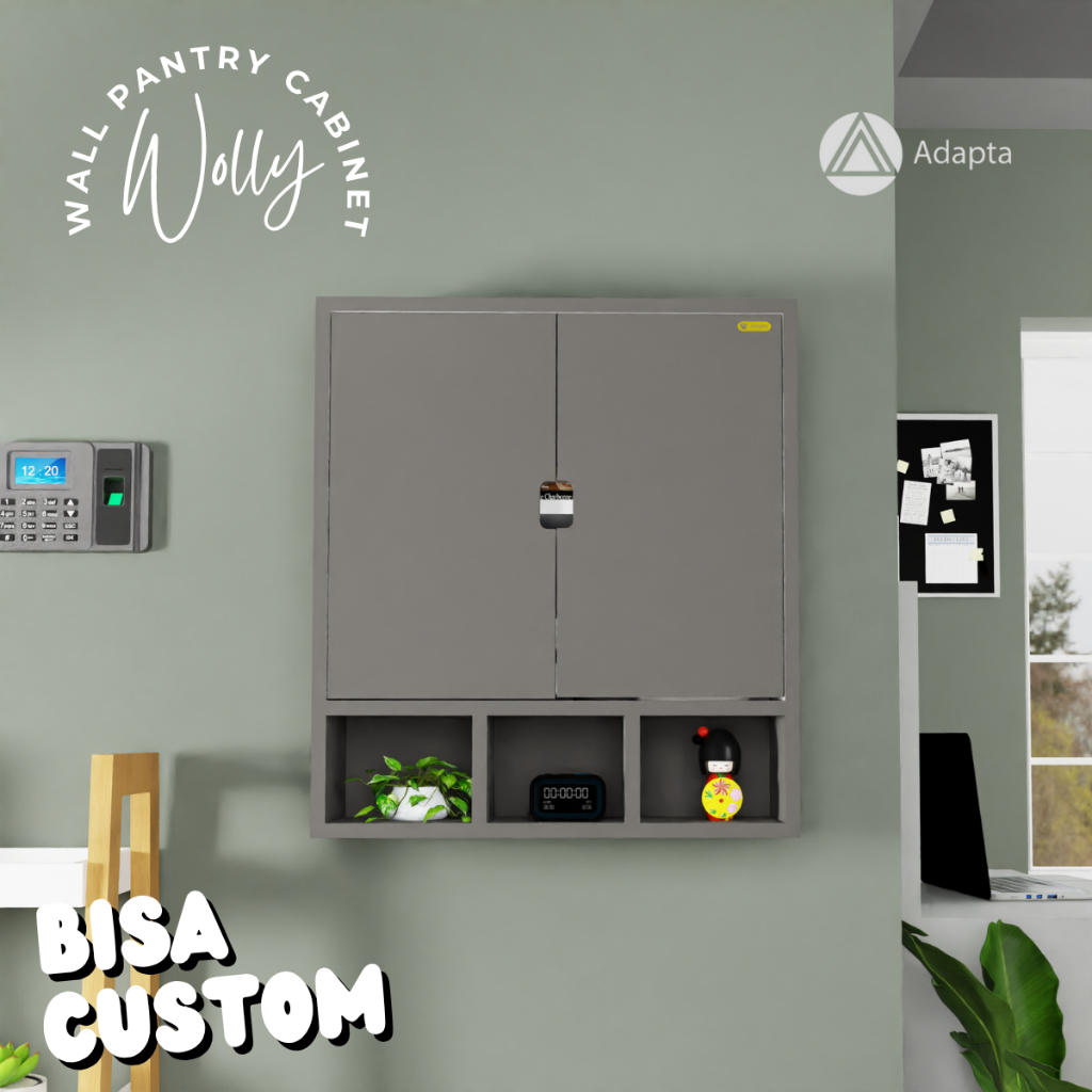 Jual Adapta - Wall Pantry Cabinet Dinding Kantor – Lemari Gantung ...