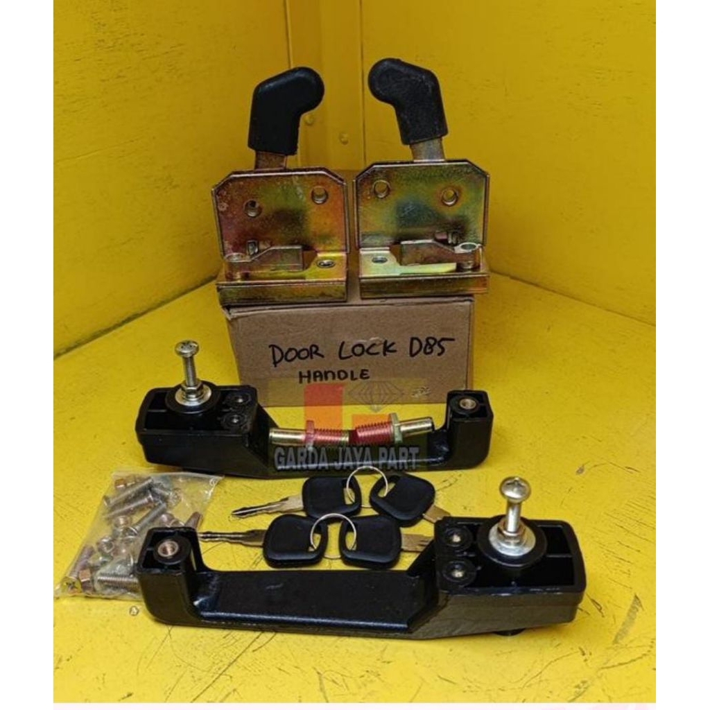 Jual DOOR LOCK HANDLE SET KUNCI HANDLE PINTU KABIN KOMATSU D85 | Shopee ...