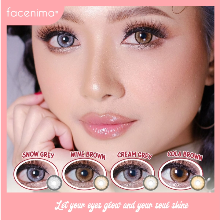 Jual SOFTLENS FULL COLOR CHERRY 14.50mm PLANO DAN MINUS | Shopee Indonesia
