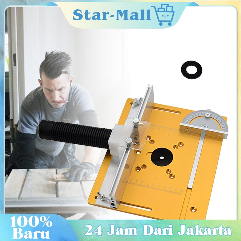 Jual Meja Pemotong Kayu Router / Dudukan Mesin Router W/ Miter Gauge ...