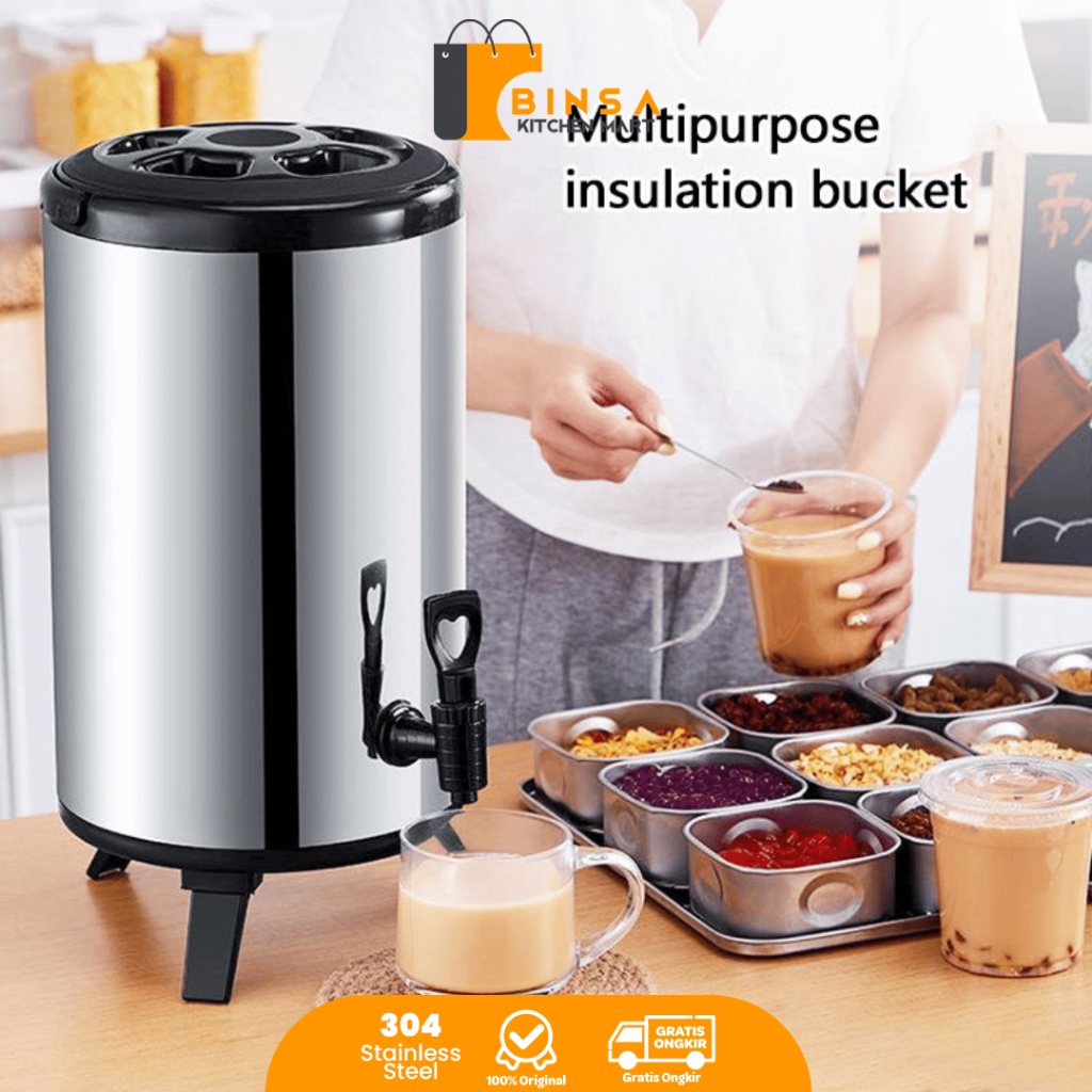 Jual BKM - Termos Besar Air 8L Tahan Panas Dingin Dispenser Minuman Teh ...