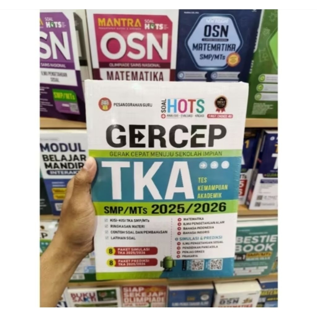 Jual GERCEP TKA SMP/MTS 2025-2026 ORIGINAL YRAMA WIDYA | Shopee Indonesia