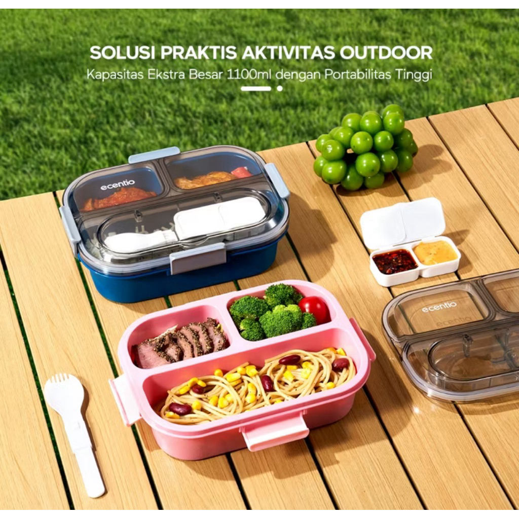 Jual Ecentio Lunch Box Terlengkap & Harga Terbaru Mei 2026 | Shopee ...