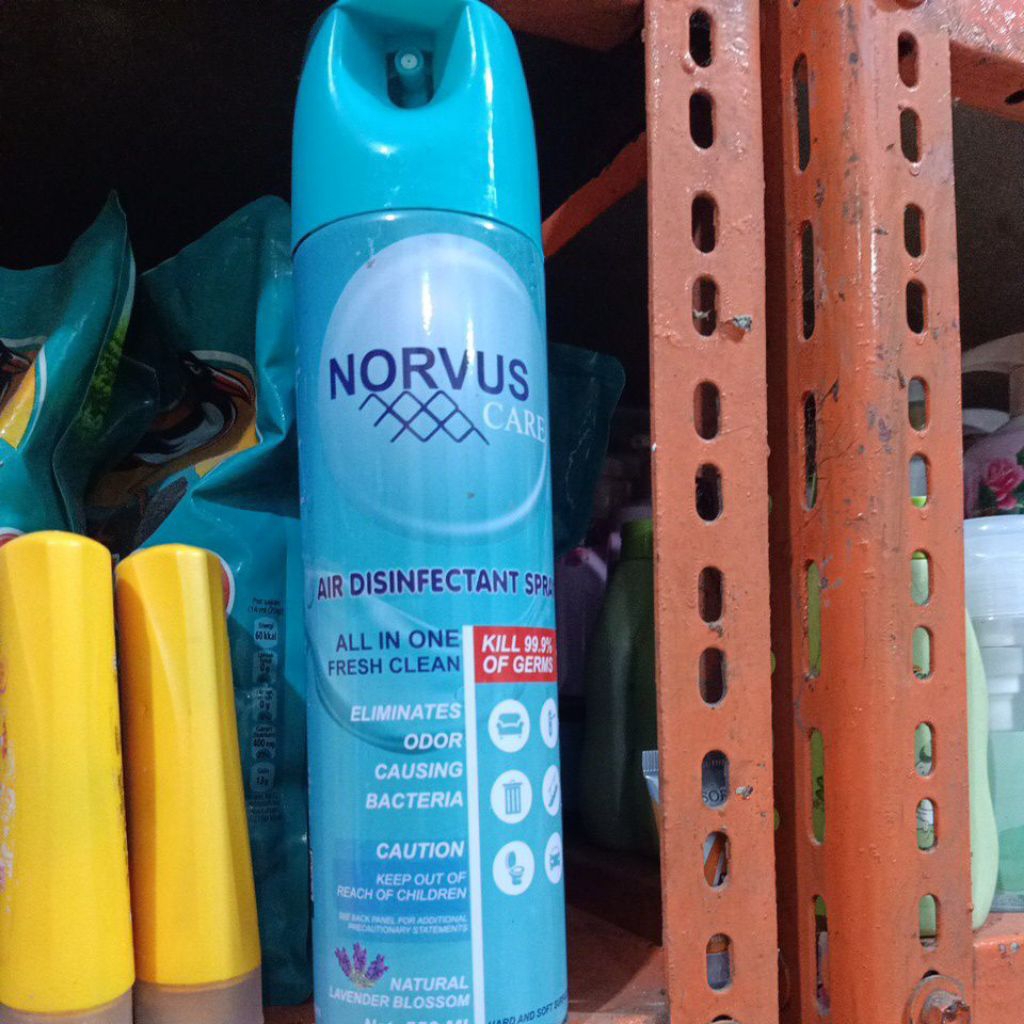 Jual Norvus care air disinfektan spray all in one 550ml | Shopee Indonesia