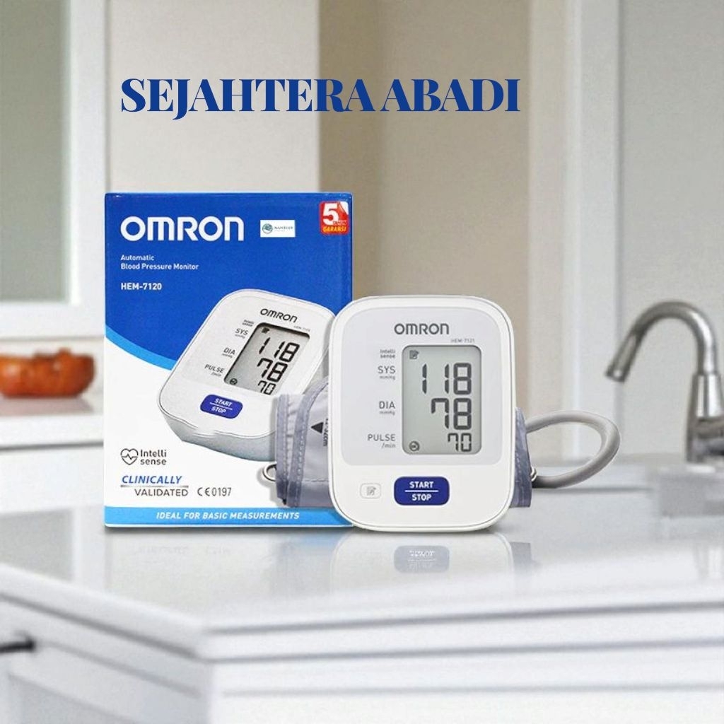 Jual Tensi Digital Omron Hem 7120 | Shopee Indonesia