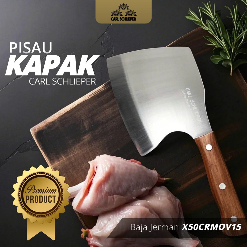 Jual CARL SCHLIEPER Pisau Kapak Kampak Pisau Dapur Kapak Potong Tulang ...