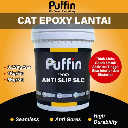 Jual Cat Epoxy Lantai Puffin Epoxy Anti Slip SLC 1Kg/Set | Shopee Indonesia