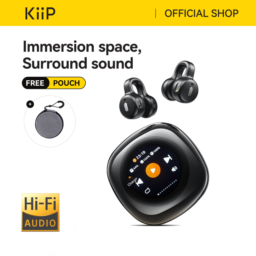 Jual KiiP Wireless OWS DTH8 Smart Headset Bluetooth Earphone TWS ...