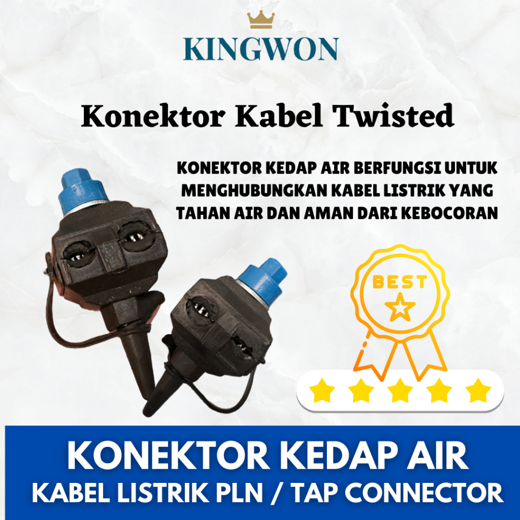 Jual KONEKTOR KEDAP AIR 6-25 MM CONECTOR KEDAP AIR KABEL SR TAP ...