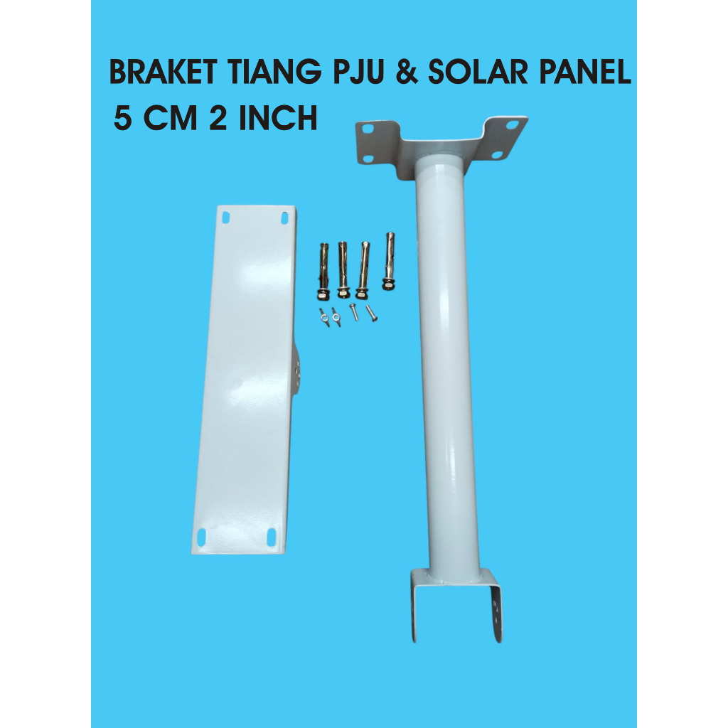 Jual Stang Bracket Tiang pju solar panel pipa lampu jalan 2 inch ...