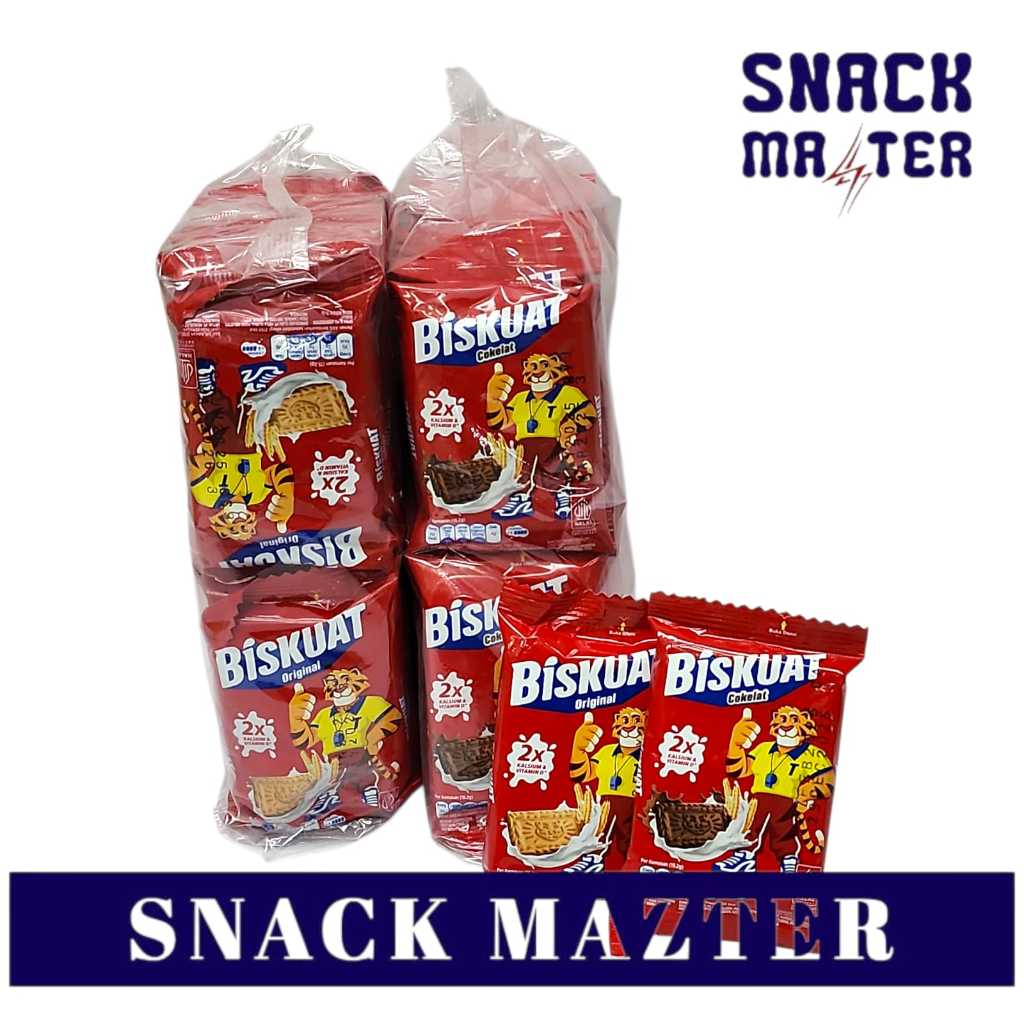 Jual Biskuat Biskuit Susu PACK Regular - 1 PACK ISI 20 BKS x 15 GR ...