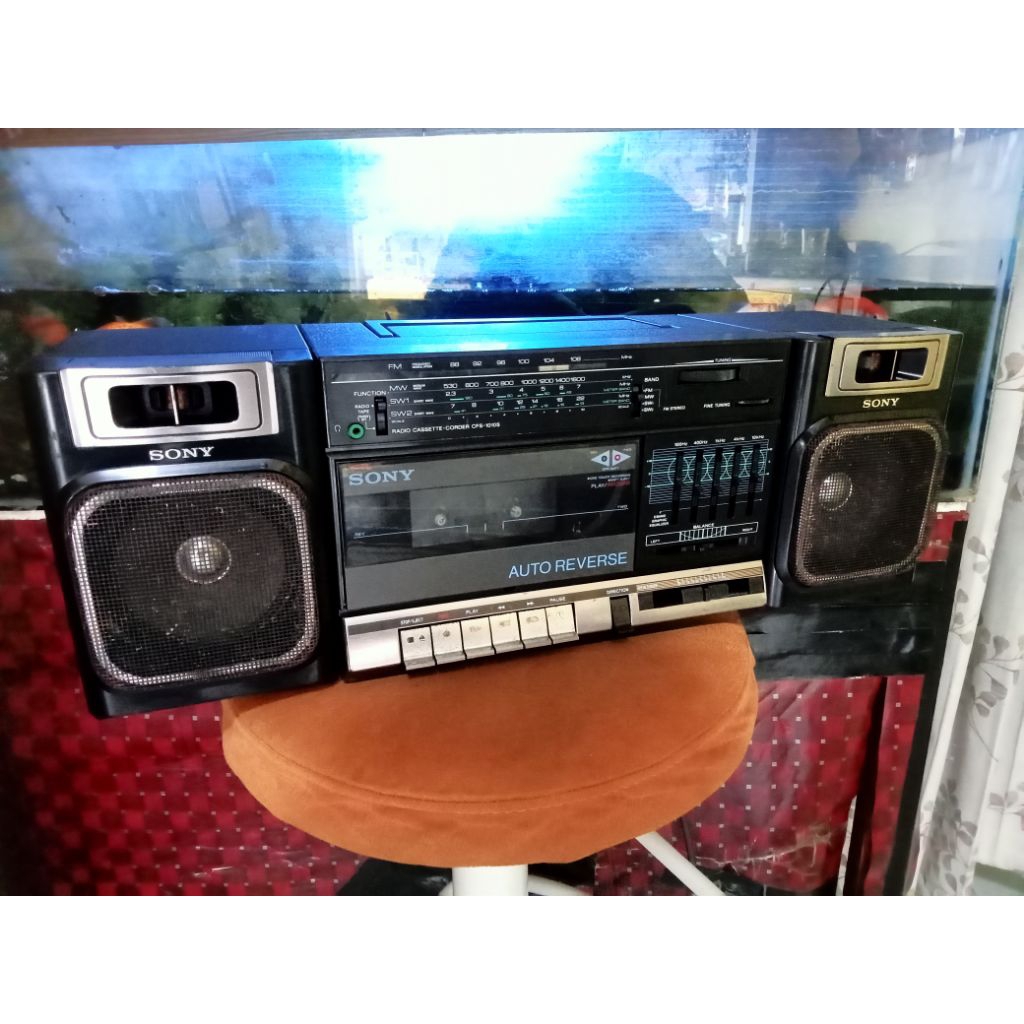 Jual radio tape sony model CFS 1010 S kondisi minus | Shopee Indonesia