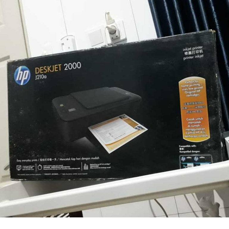 Jual Printer HP Deskjet 2000 J210a Preloved | Printer Bekas | Print A4 ...