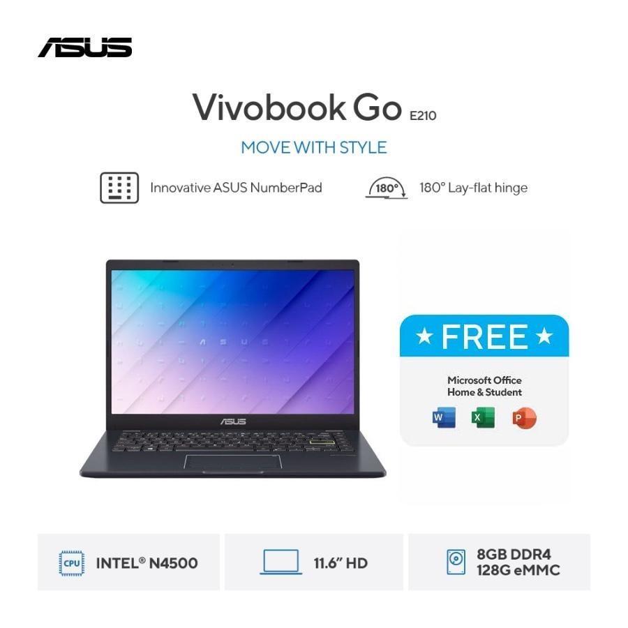 Jual ASUS Vivobook Go 12 E210KA-HD4411M - Peacock Blue [Intel Celeron ...