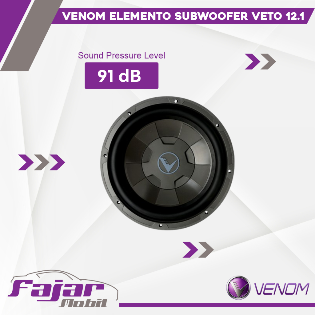 Jual SUBWOOFER VENOM ELEMENTO VETO 12.1 SUBWOOFER 12 INCH AUDIO MOBIL ...