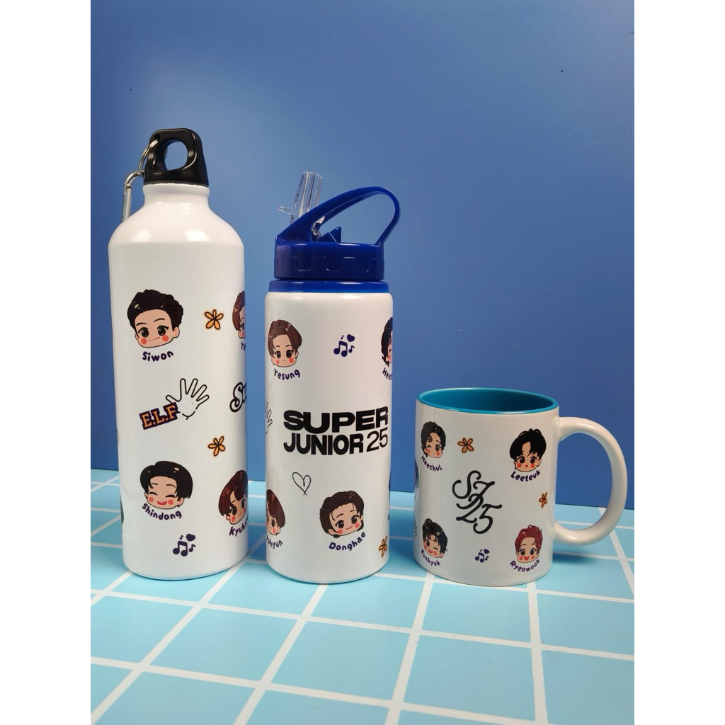 Jual Tumbler / botol minum Sporty / Super Junior Leeteuk Heechul Yesung ...
