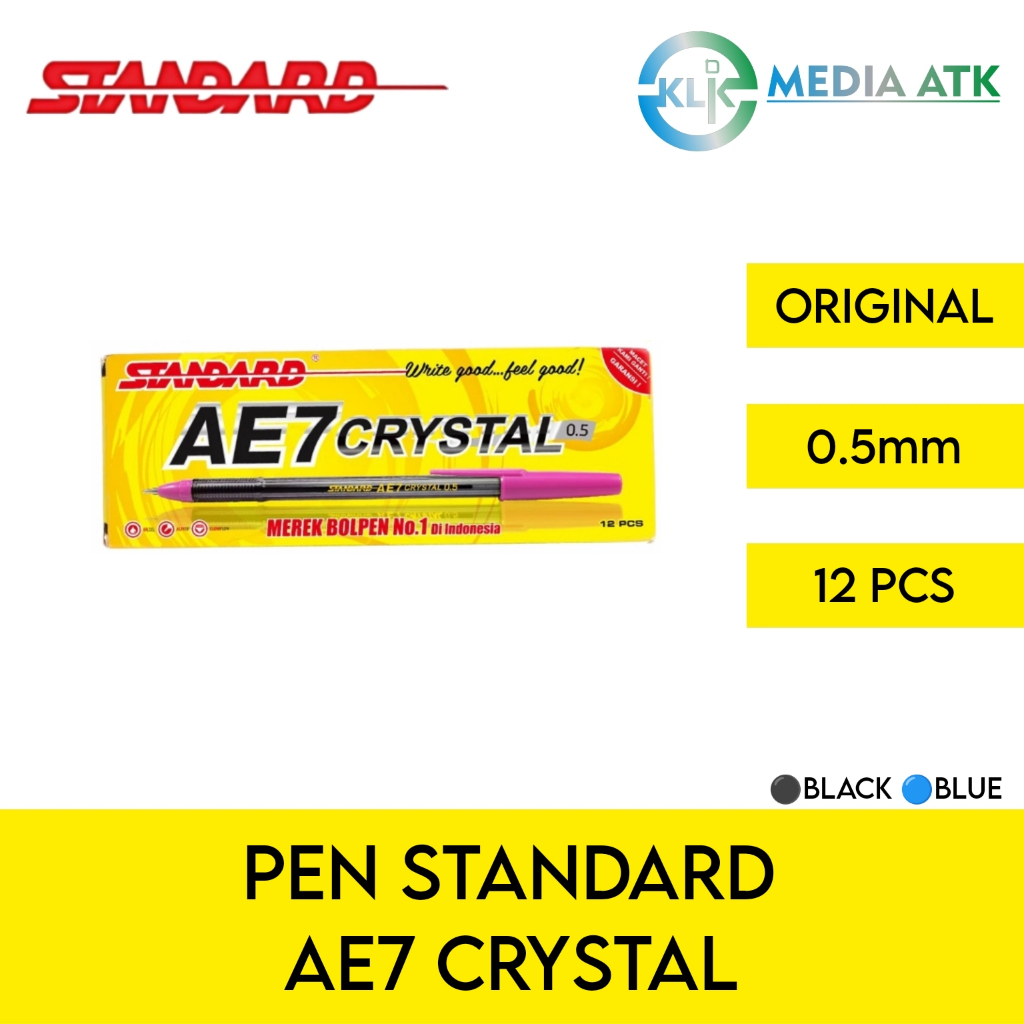 Jual Pen Standard AE7 0.5 - 12 Pcs | Shopee Indonesia