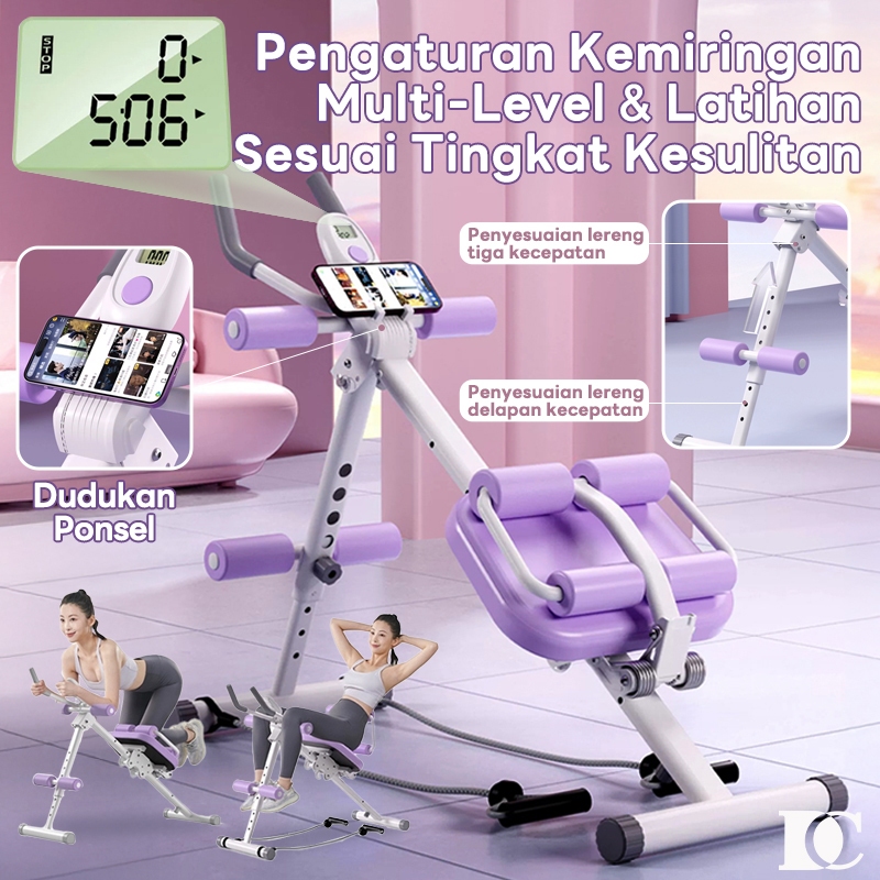 Jual Mesin Pembentuk Pinggang Multifungsi/Cardio 4 in 1 Latihan Perut ...