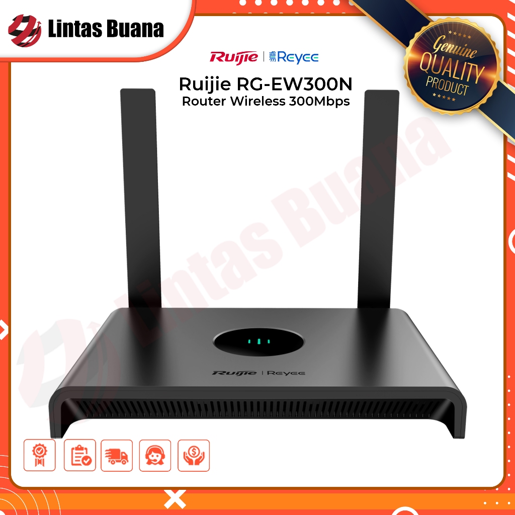 Jual Ruijie RG-EW300N Router Wireless 300Mbps | Shopee Indonesia