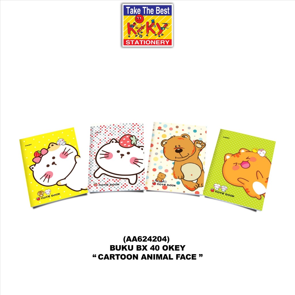 Jual BUKU MURAH STOK TERBATAS!!! OKEY Buku Tulis BX 40 Lembar (Uk. 17.5 ...
