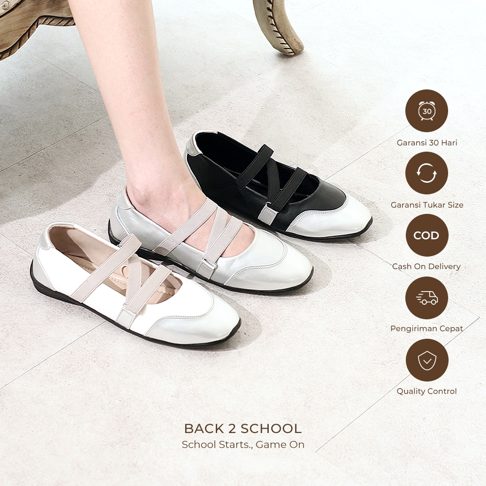 Jual WINOD Naura Sepatu Ballerina Sneakers Speedcat Slip On Wanita ...
