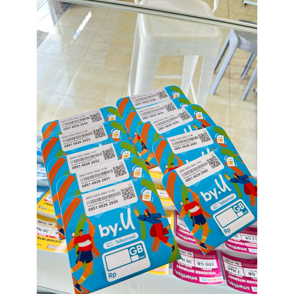 Jual Kartu By.U isi kuota 3 GB (Masa Aktif Kuota 30 Hari Setelah ...