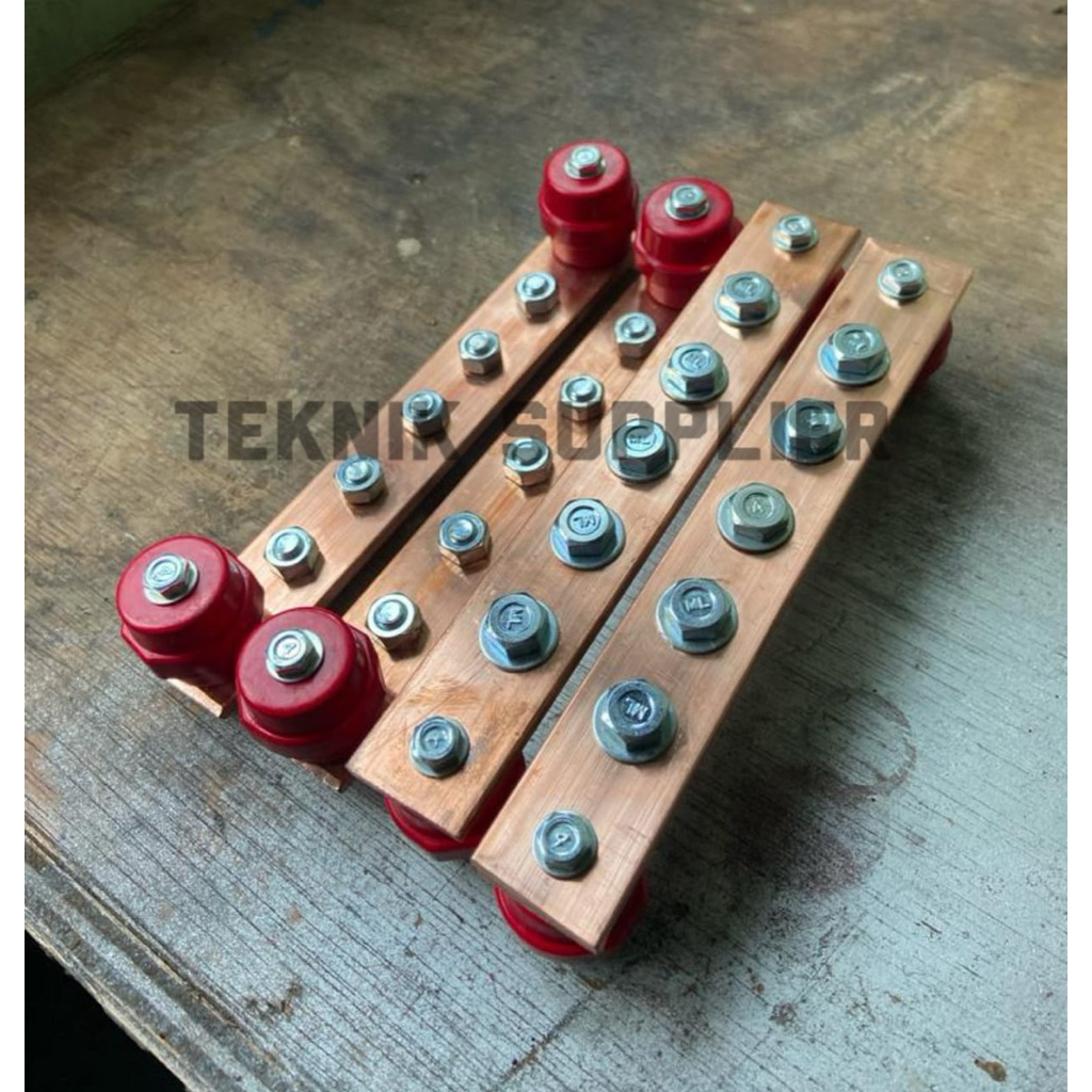 Jual busbar tembaga 5mm x 30mm x 200mm - busbar grounding 5mm - tmga ...