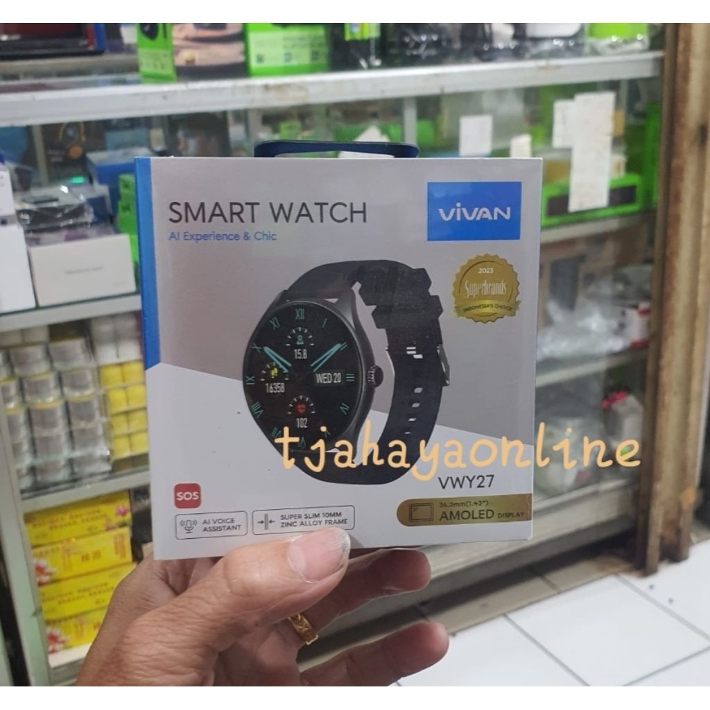 Jual Vivan VWY27 Smartwatch Amoled Screen Profesional Health Monitoring ...
