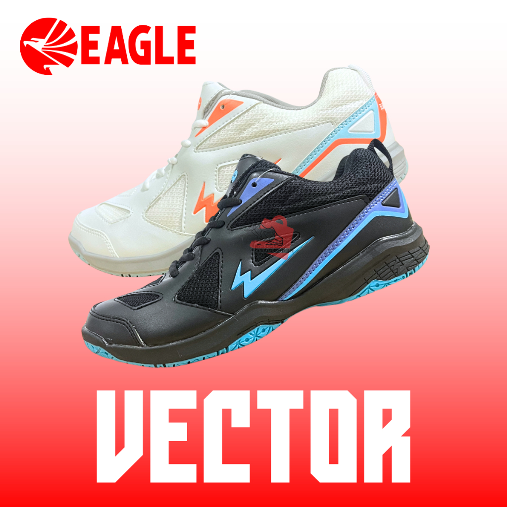 Jual Eagle Sepatu Bulutangkis Vector Badminton Shoes Unisex ...